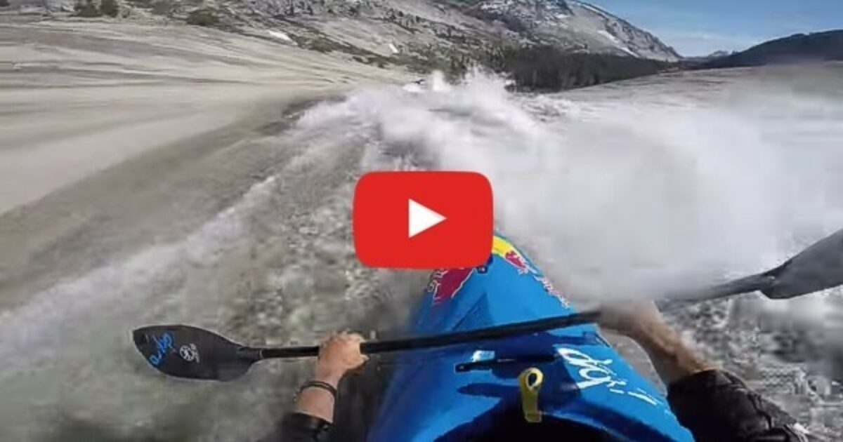 Huge Kayak Rock Slide | Paddling.com