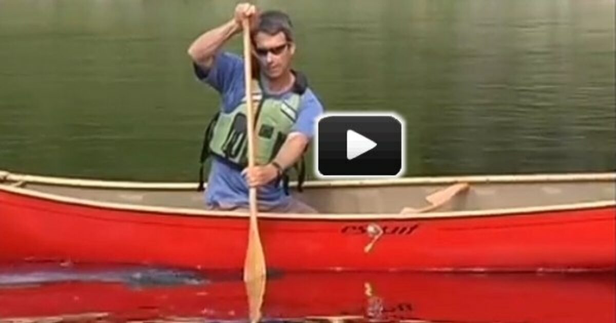 The Canoe Cross Bow Draw Stroke | Paddling.com