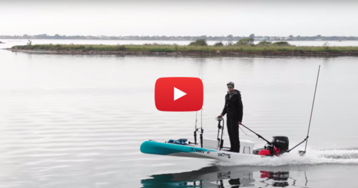 Putting A Big Motor On A SUP | Paddling.com