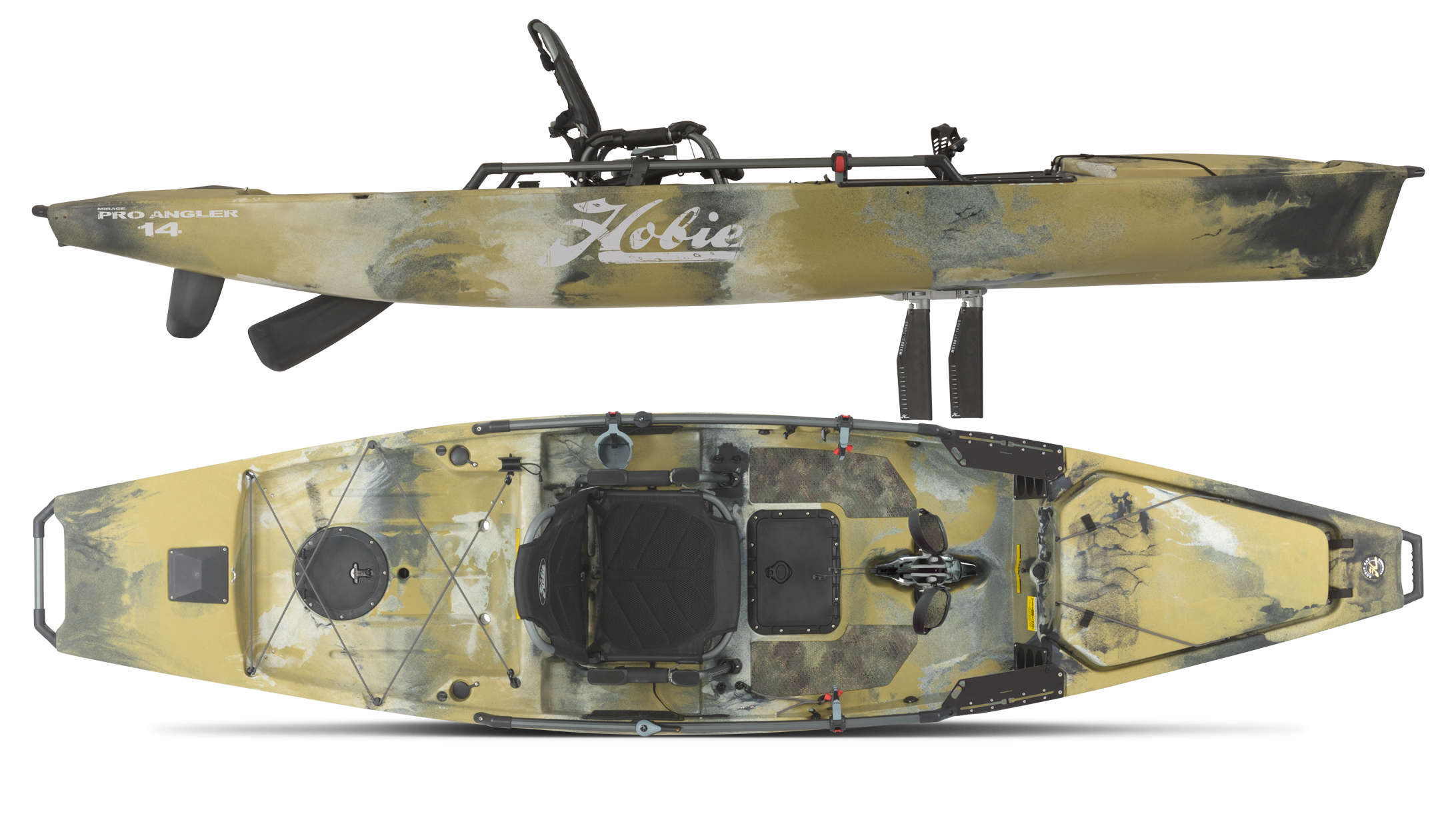 Mirage® Pro Angler 14 Reviews - Hobie | Buyers' Guide | Paddling.com
