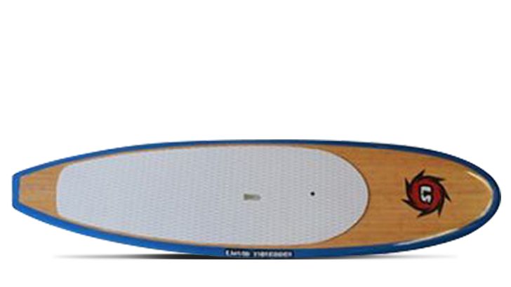 8' Epoxy Bamboo SUP Package Reviews - Liquid Shredder… | Paddling.com