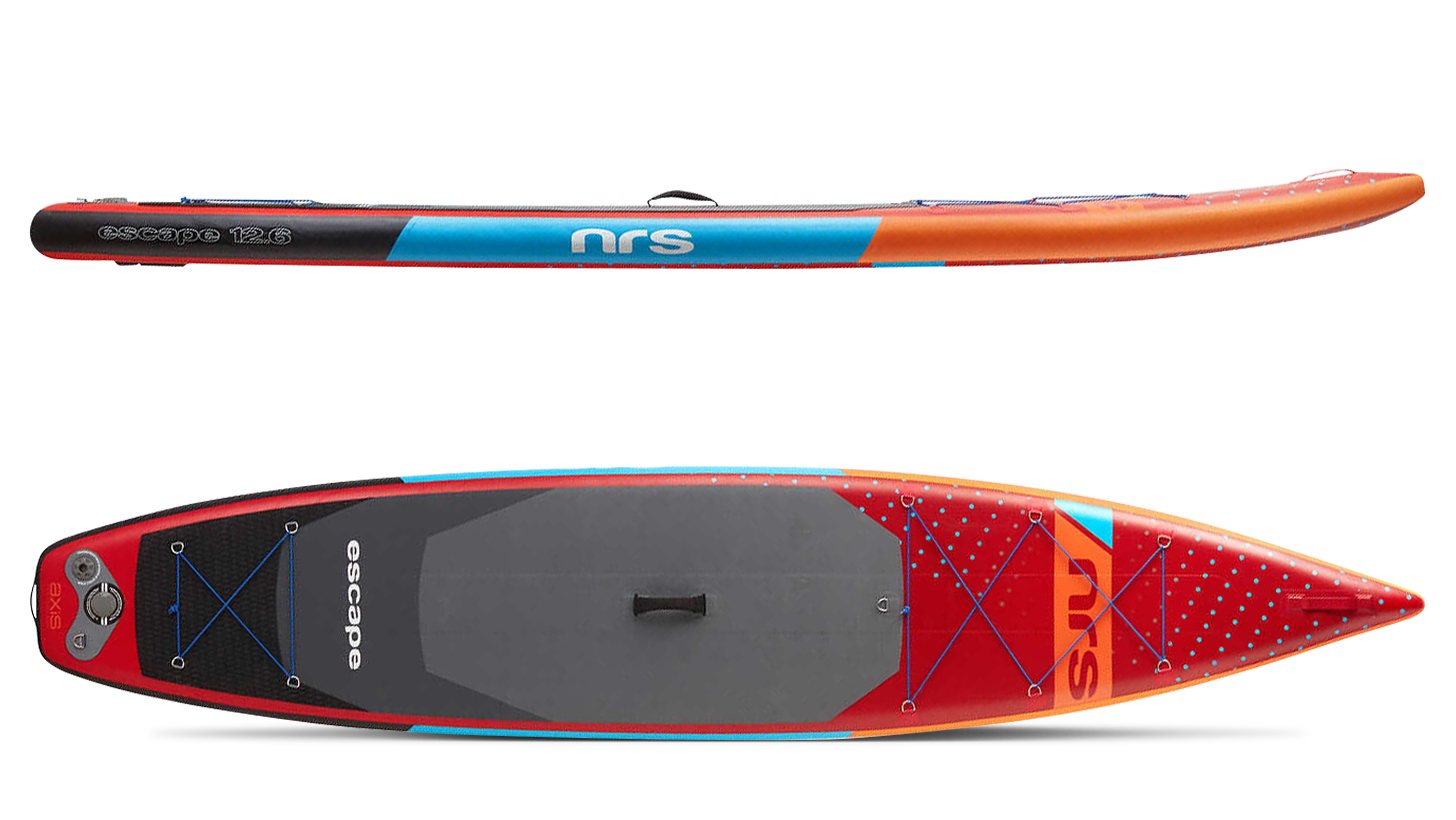 NRS Escape 12'6" Inflatable SUP Board Reviews - NRS |… | Paddling.com